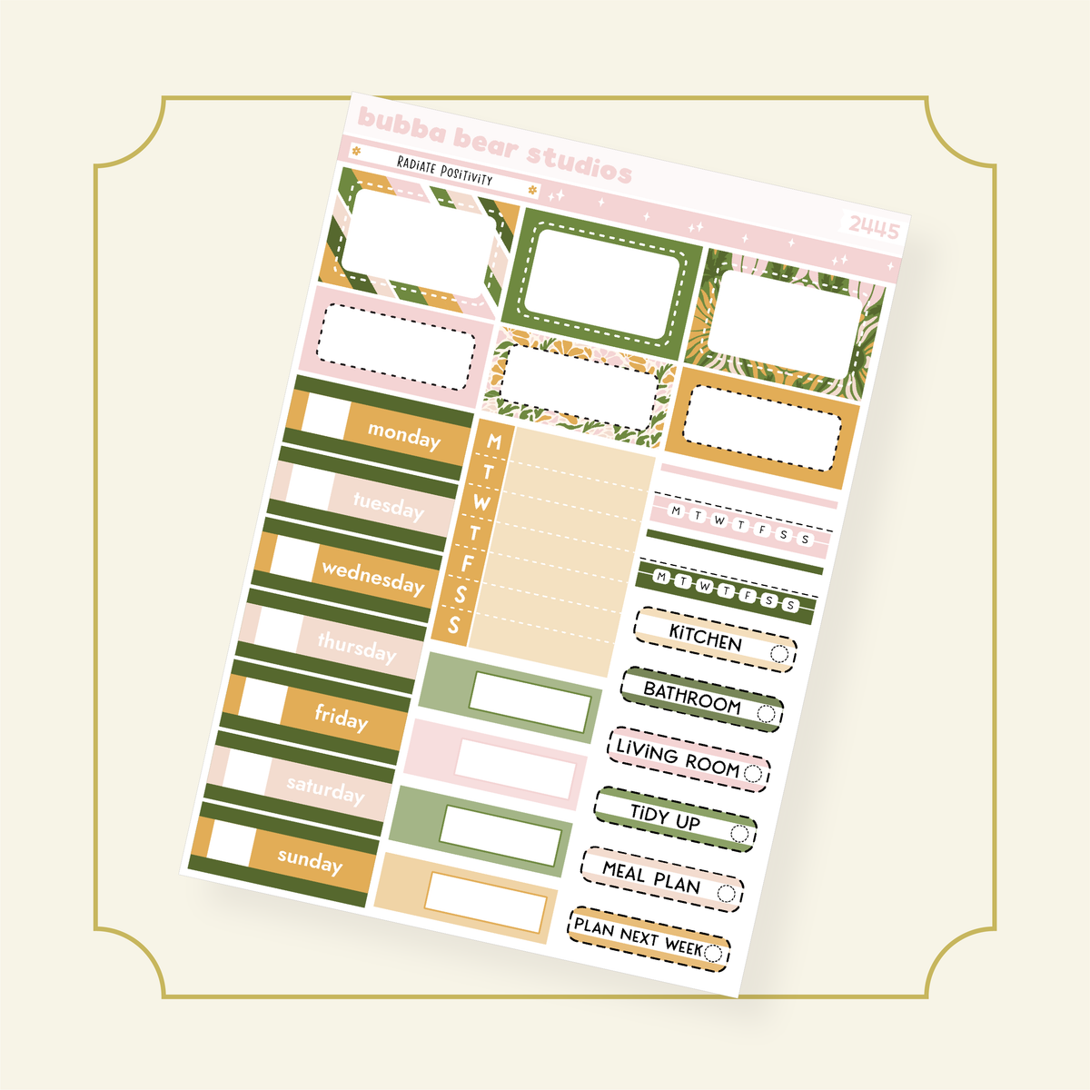 VERTICAL - Radiate Positivity – Bubba Bear Studios