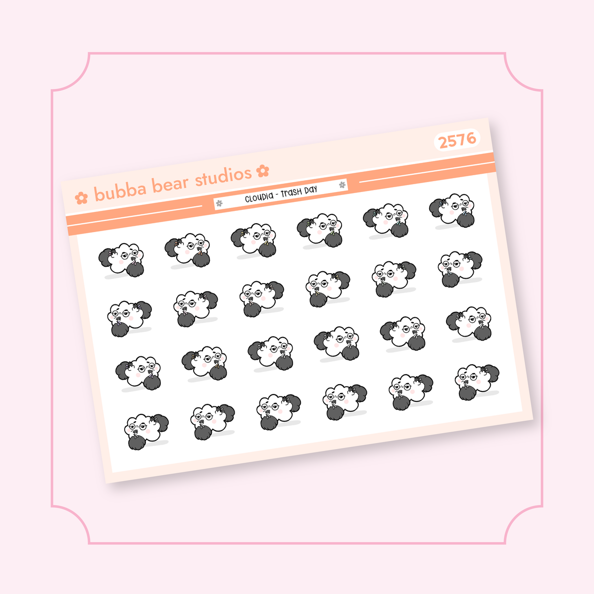 Cloudia - Trash Day – Bubba Bear Studios