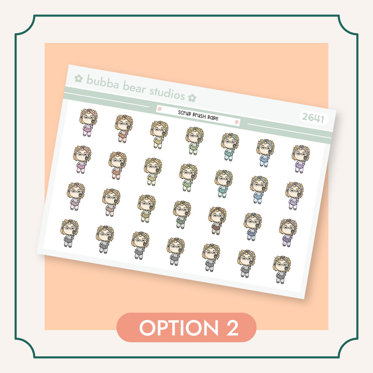 Scrub Brush Babe – Bubba Bear Studios