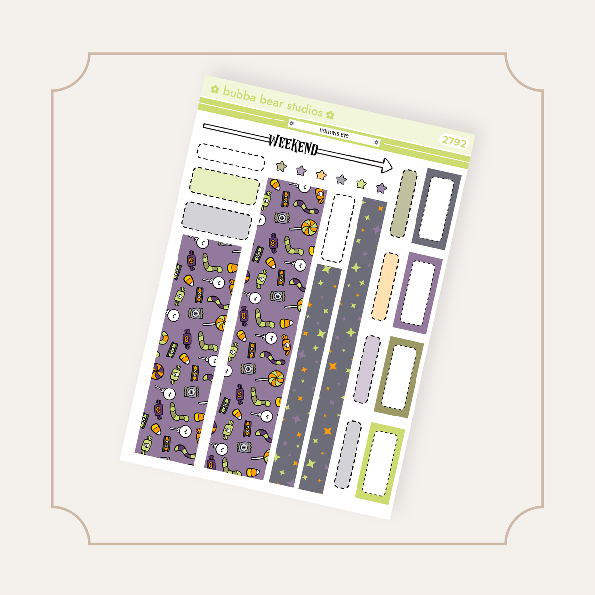 HOBONICHI COUSIN - Hallow's Eve – Bubba Bear Studios