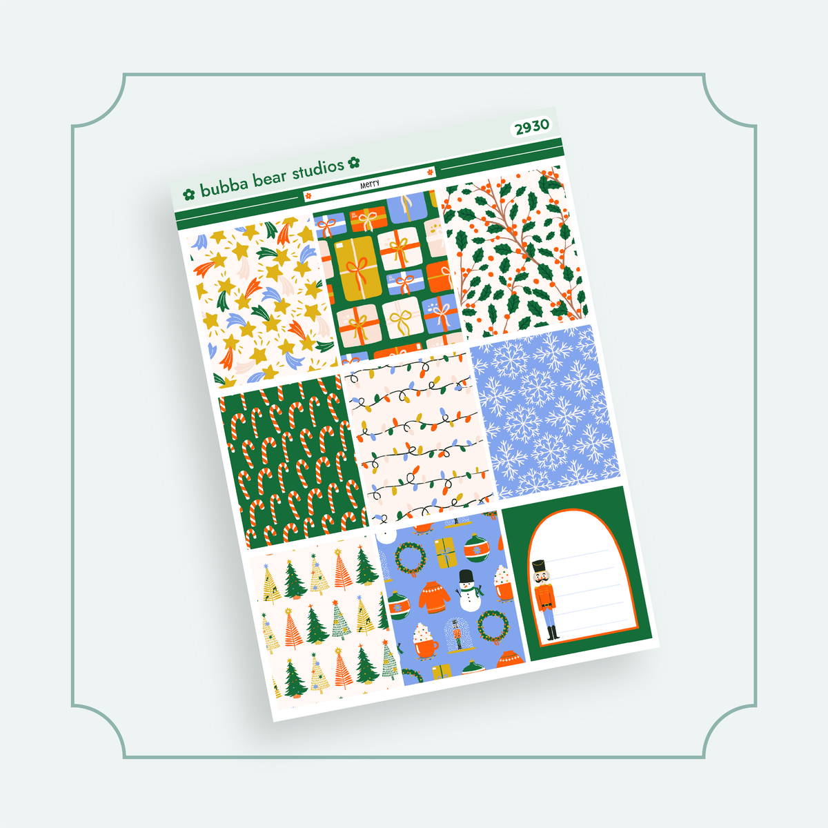 VERTICAL - Merry – Bubba Bear Studios