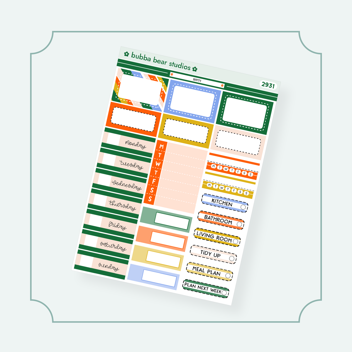 VERTICAL - Merry – Bubba Bear Studios