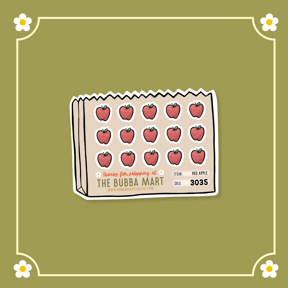 Red Apple – Bubba Bear Studios