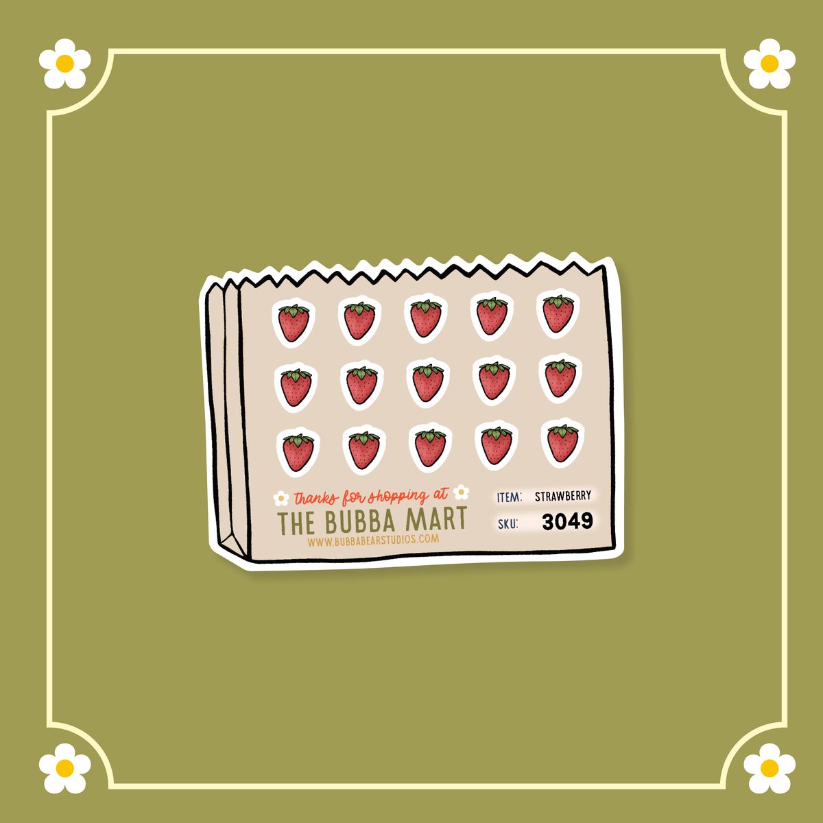 Strawberry – Bubba Bear Studios