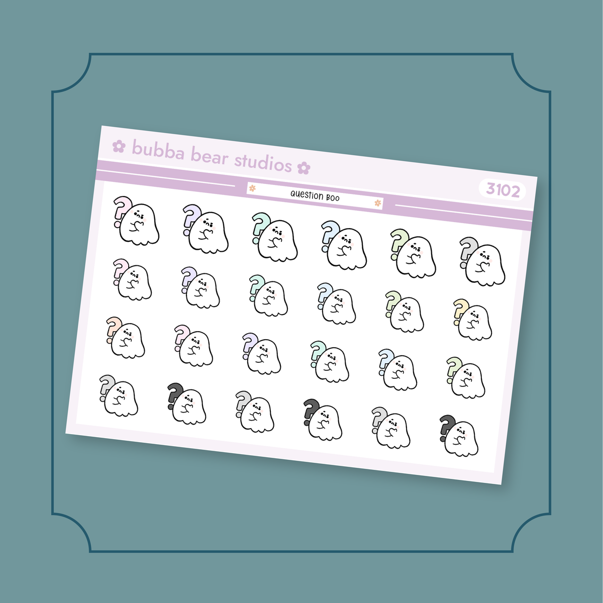 Question Boo – Bubba Bear Studios