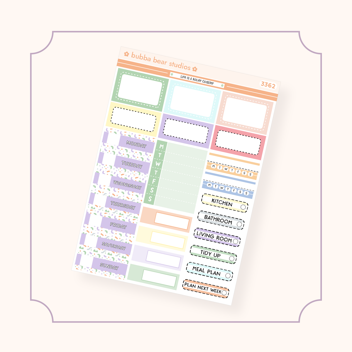 VERTICAL - Life Is A Roller Coaster – Bubba Bear Studios