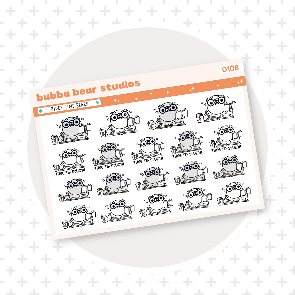 Study Time Bears – Bubba Bear Studios