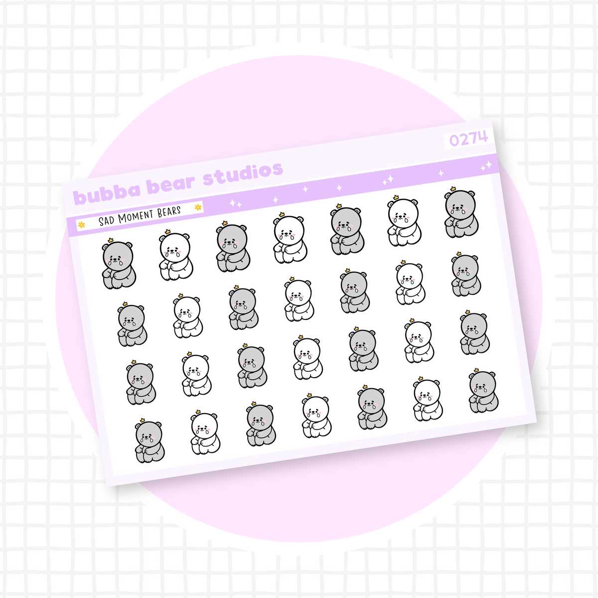 Sad Moment Bears – Bubba Bear Studios