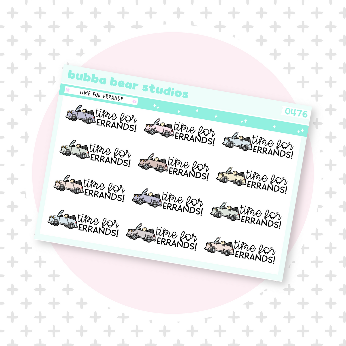 Time for Errands! – Bubba Bear Studios