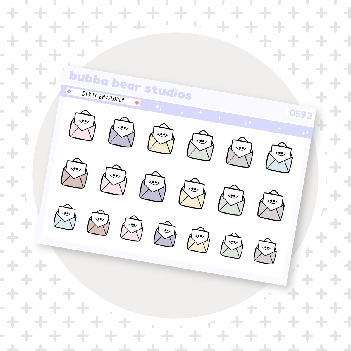 Derpy Envelopes – Bubba Bear Studios