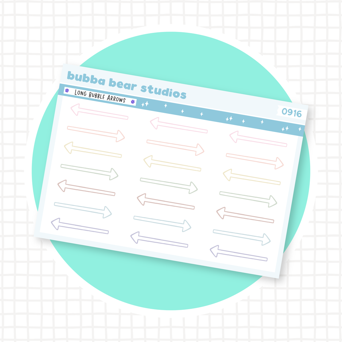 Long Bubble Arrows – Bubba Bear Studios