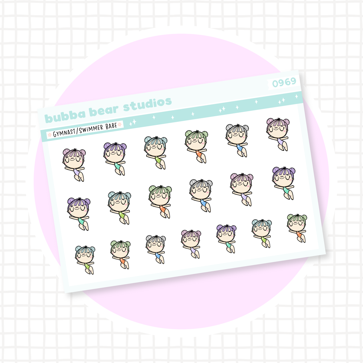 Gymnast/Swimmer Babes – Bubba Bear Studios