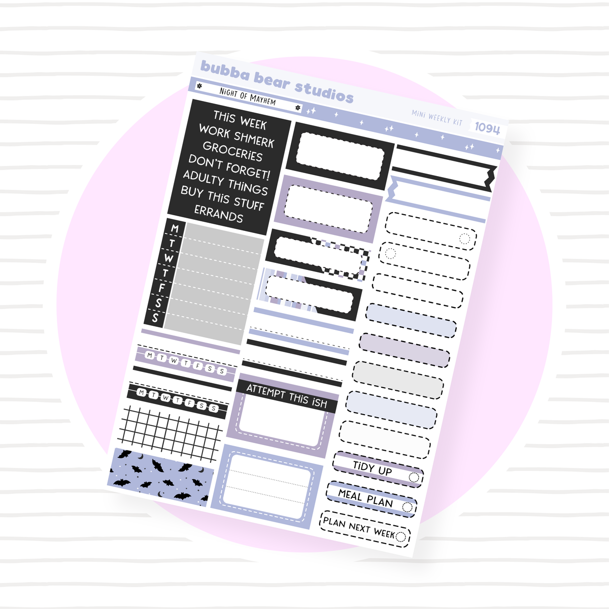 MINI - Night of Mayhem – Bubba Bear Studios