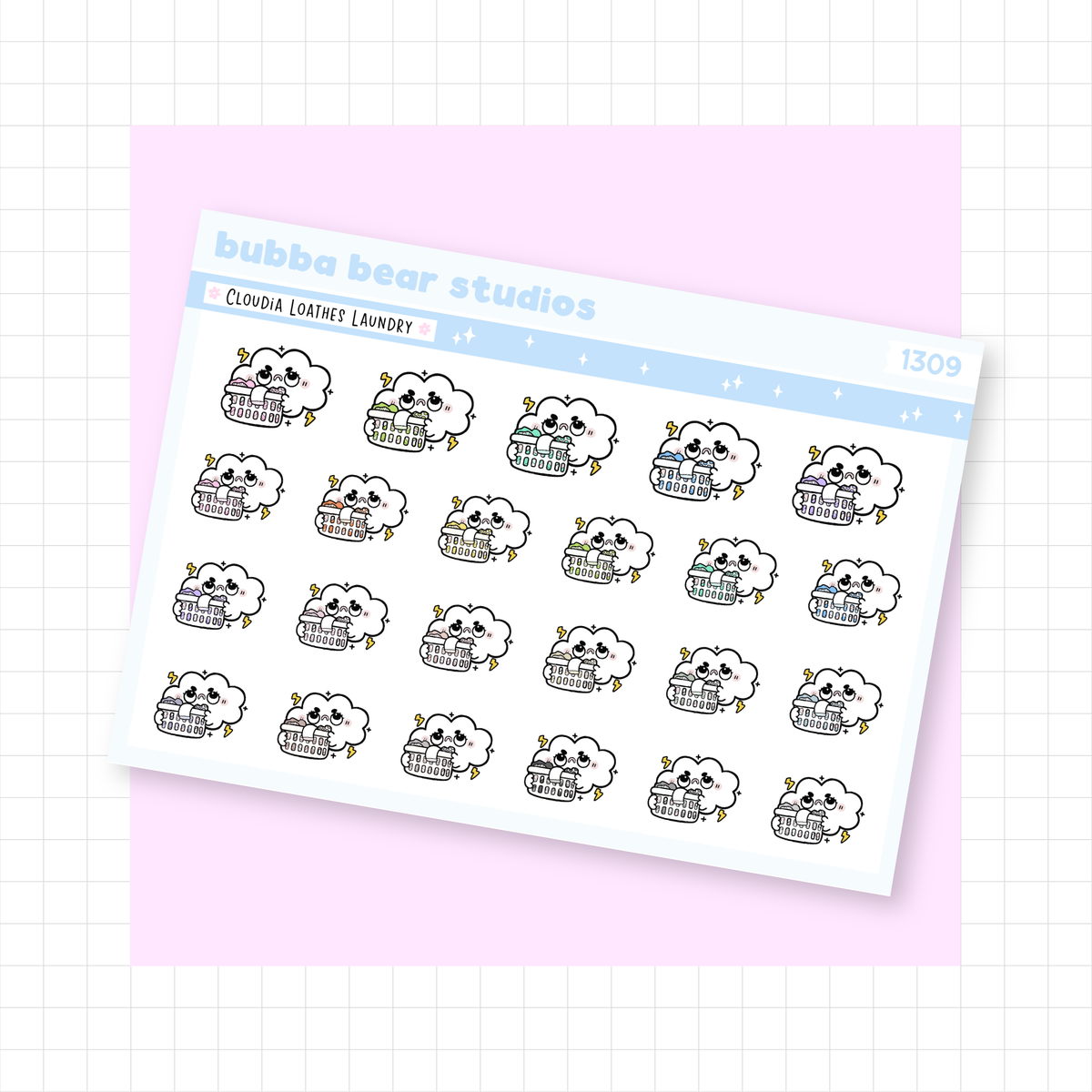 Cloudia - Laundry – Bubba Bear Studios