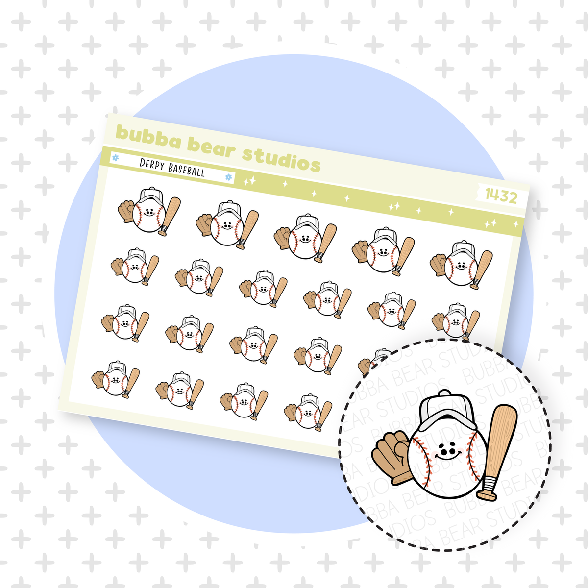 Derpy Baseball – Bubba Bear Studios