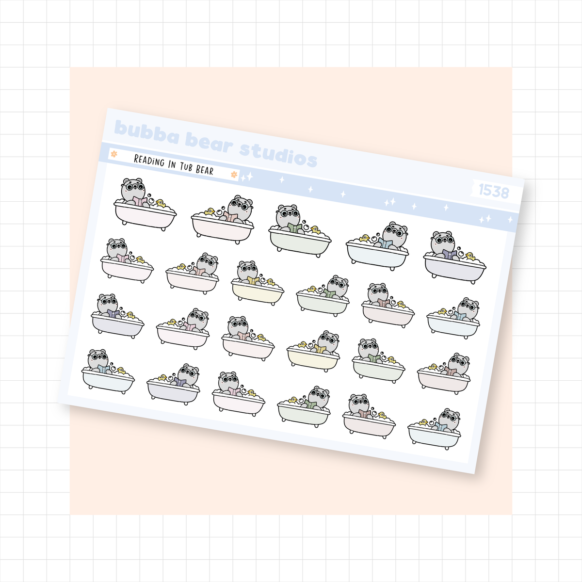 Reading in Tub Bears – Bubba Bear Studios