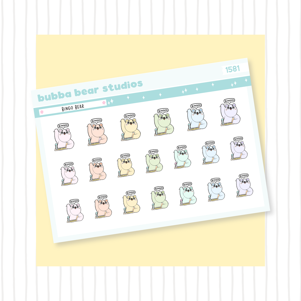 Bingo Bear – Bubba Bear Studios