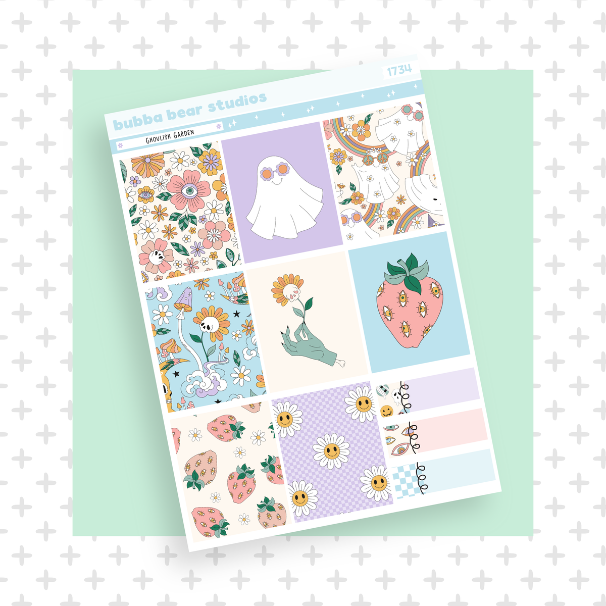 VERTICAL - Ghoulish Garden – Bubba Bear Studios