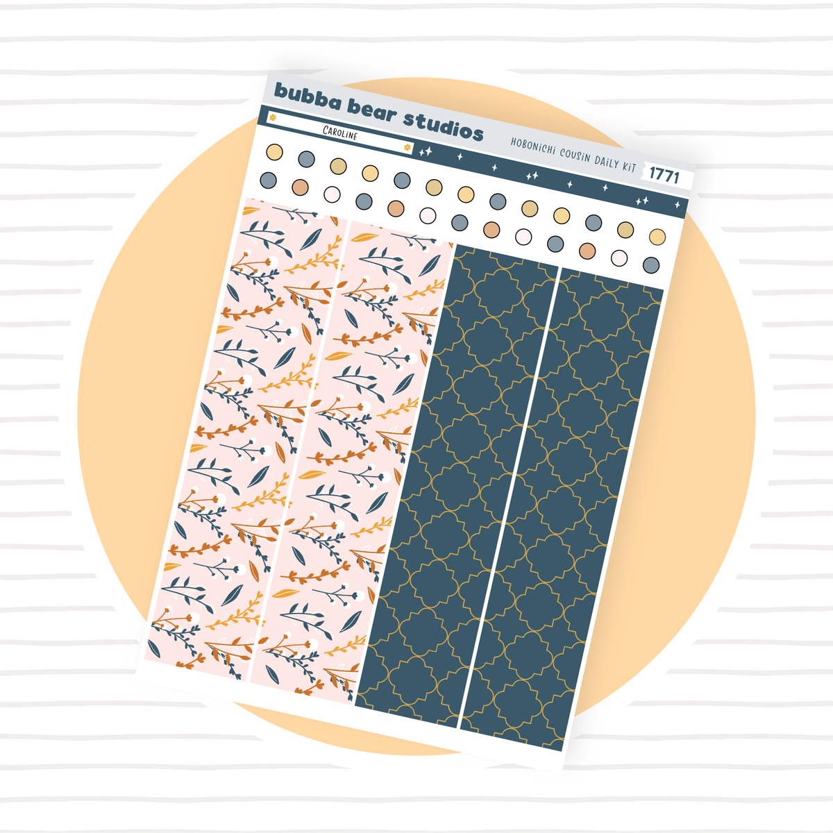 Hobonichi Cousin DAILY - Caroline – Bubba Bear Studios