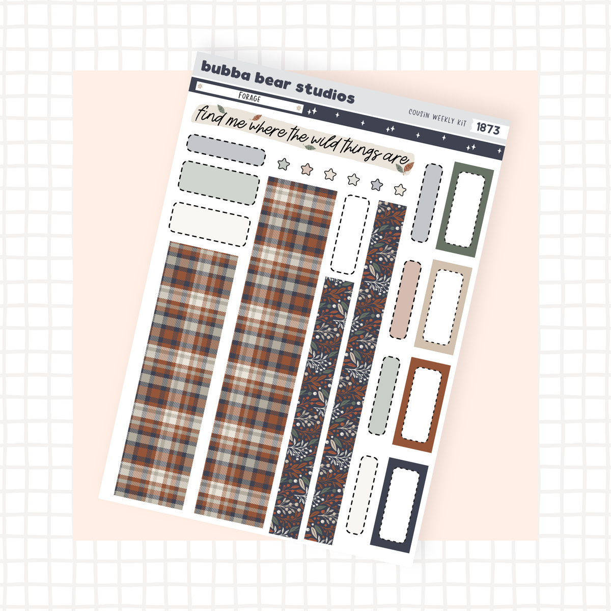 HOBONICHI COUSIN - Forage – Bubba Bear Studios