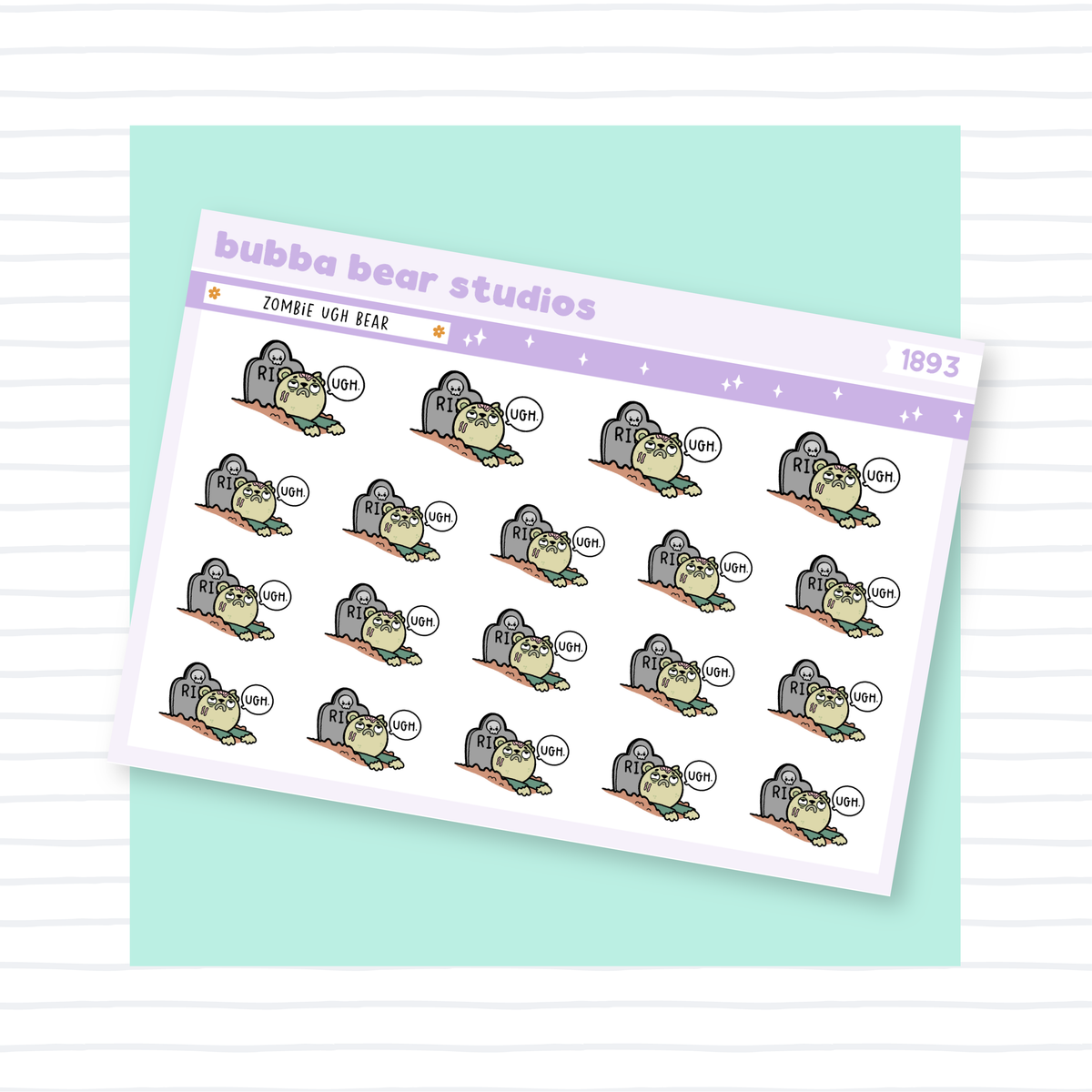 Zombie Ugh Bear – Bubba Bear Studios