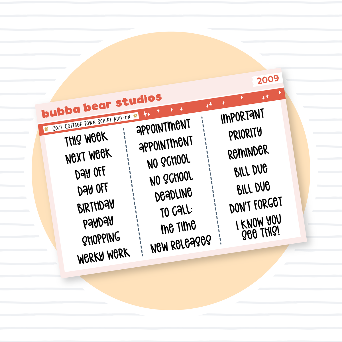 Cozy Cottage Town Script Add-On – Bubba Bear Studios