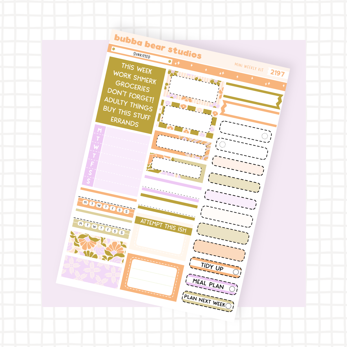 MINI - Sunkissed – Bubba Bear Studios