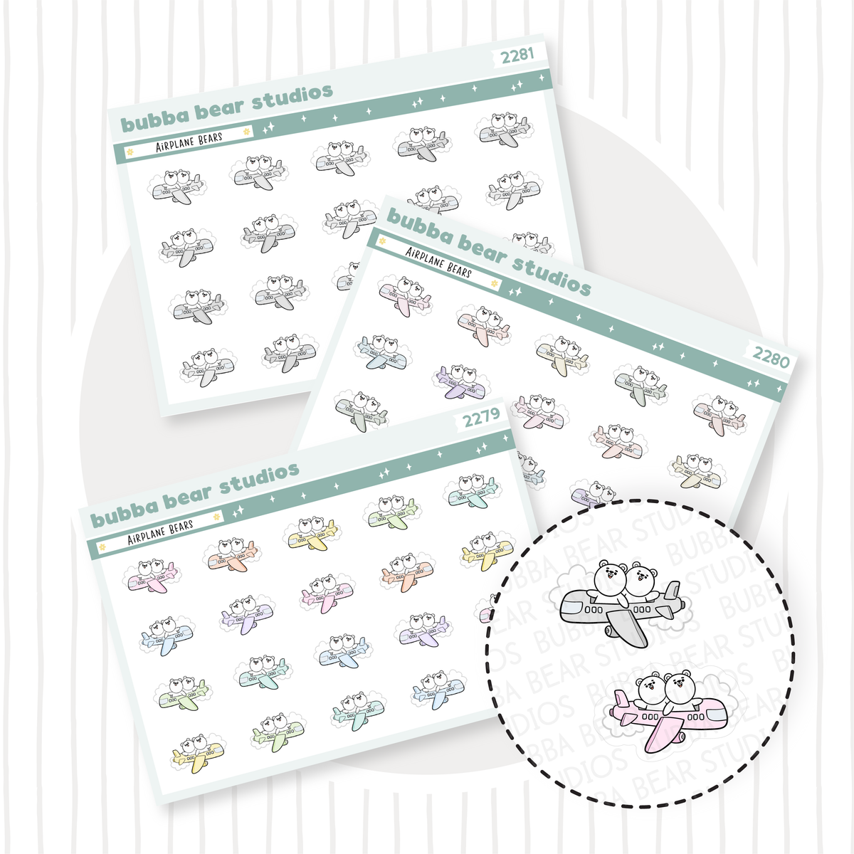 Airplane Bears – Bubba Bear Studios