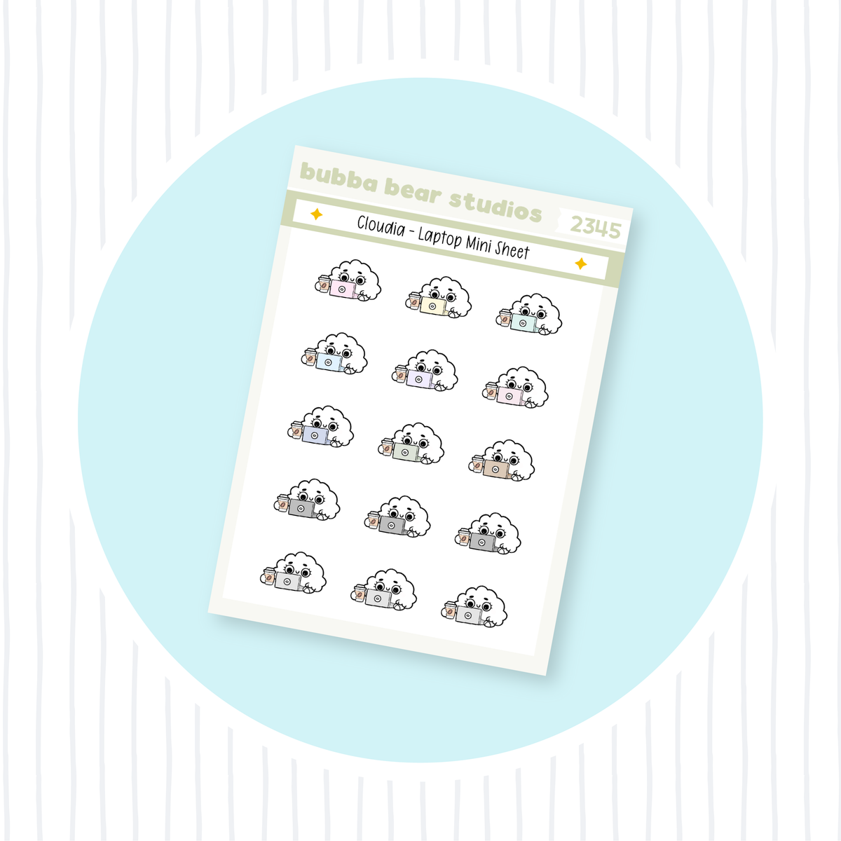 Cloudia - Laptop – Bubba Bear Studios