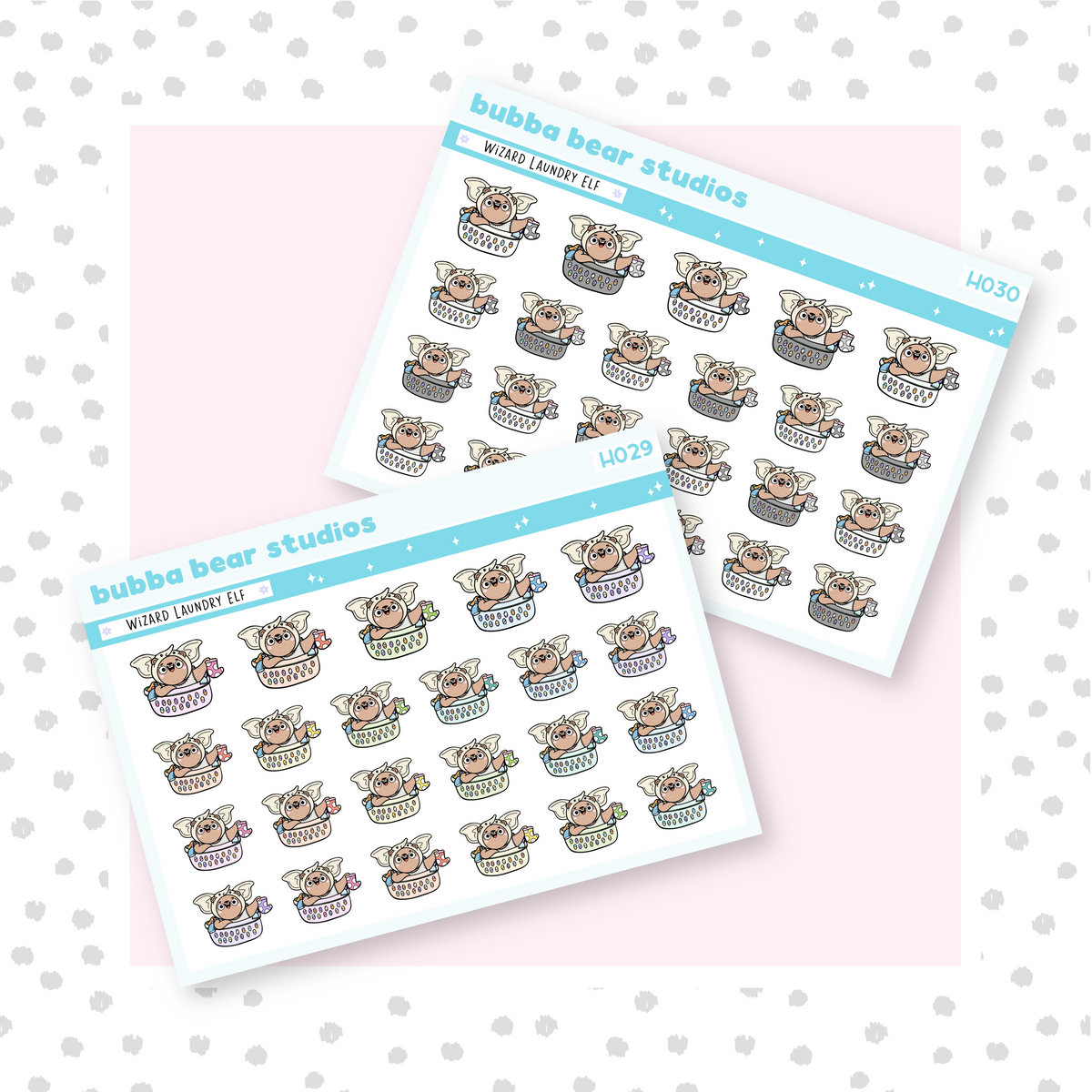 Wizard Laundry Elf – Bubba Bear Studios