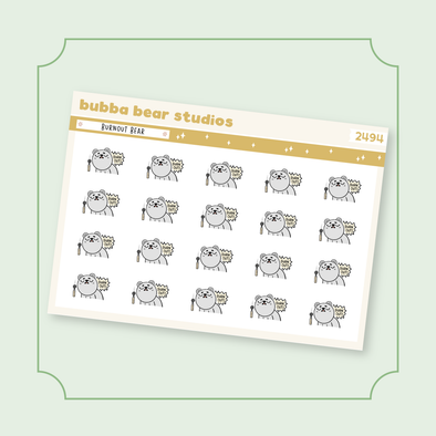 Burnout Bear – Bubba Bear Studios