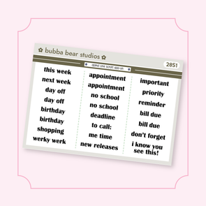 New Releases! – Bubba Bear Studios