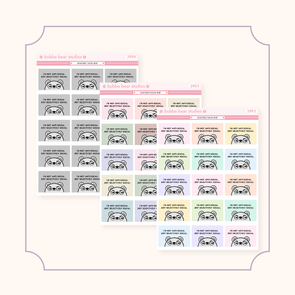 New Releases! – Bubba Bear Studios