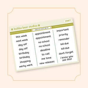 New Releases! – Bubba Bear Studios