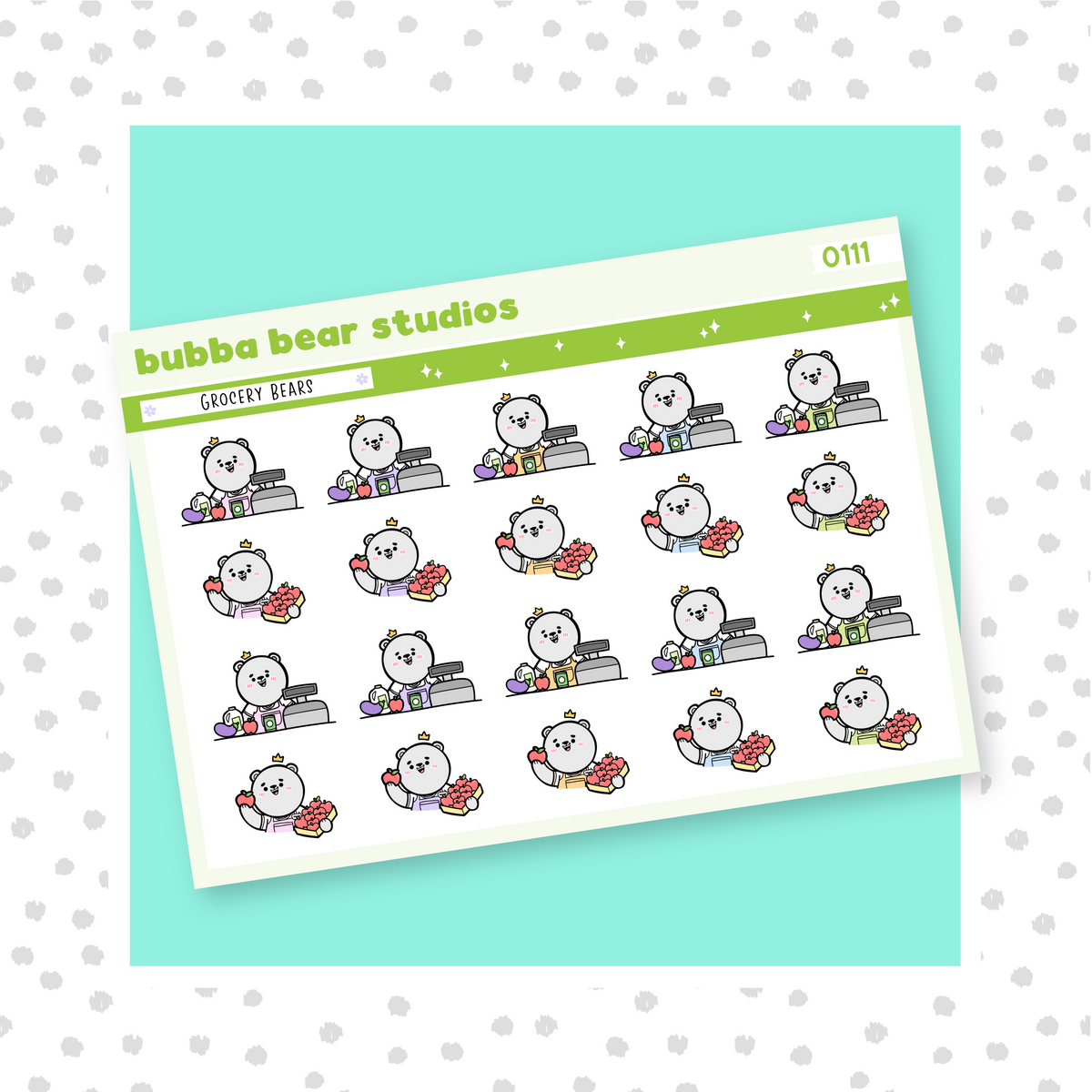 Grocery Bears – Bubba Bear Studios