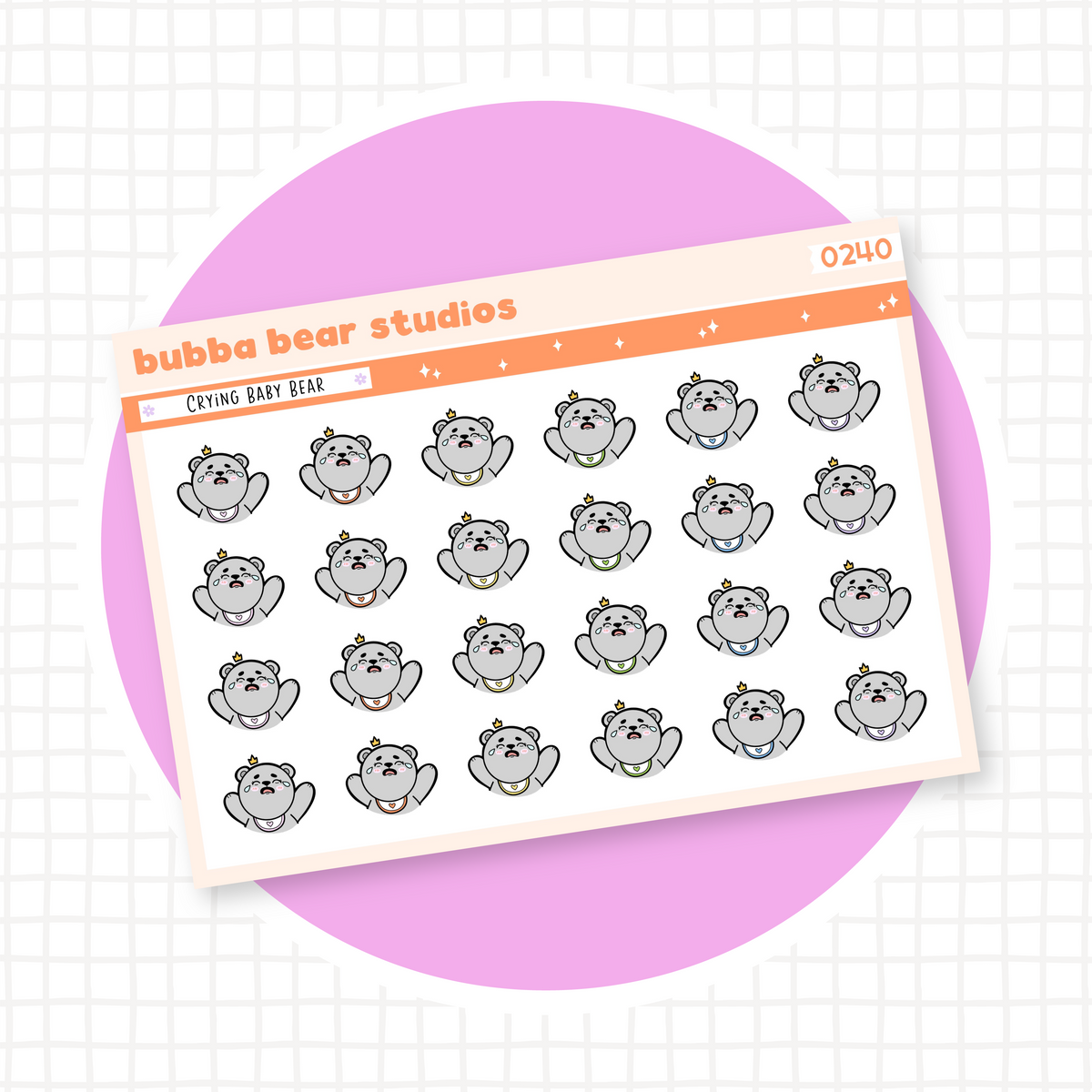 Crying Baby Bears – Bubba Bear Studios