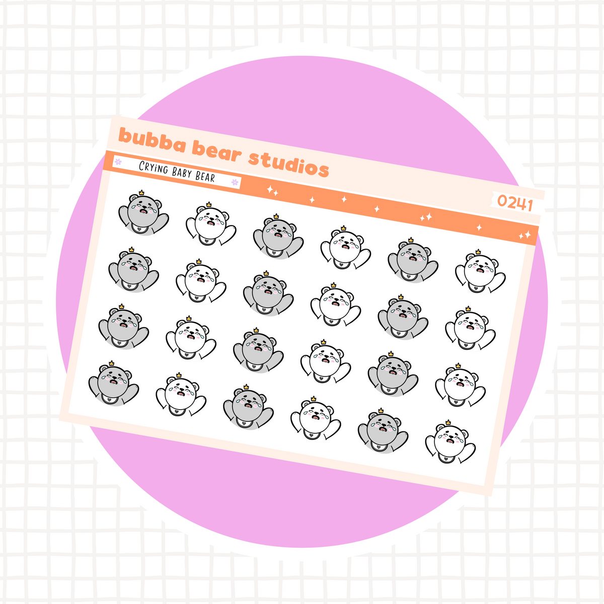 Crying Baby Bears – Bubba Bear Studios