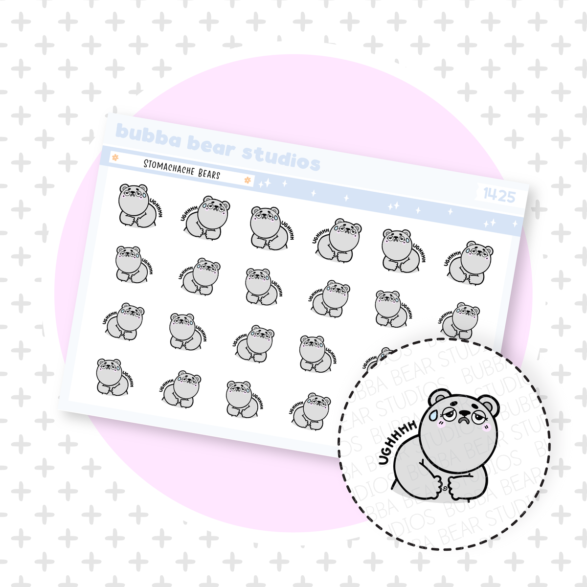 Stomachache Bears – Bubba Bear Studios