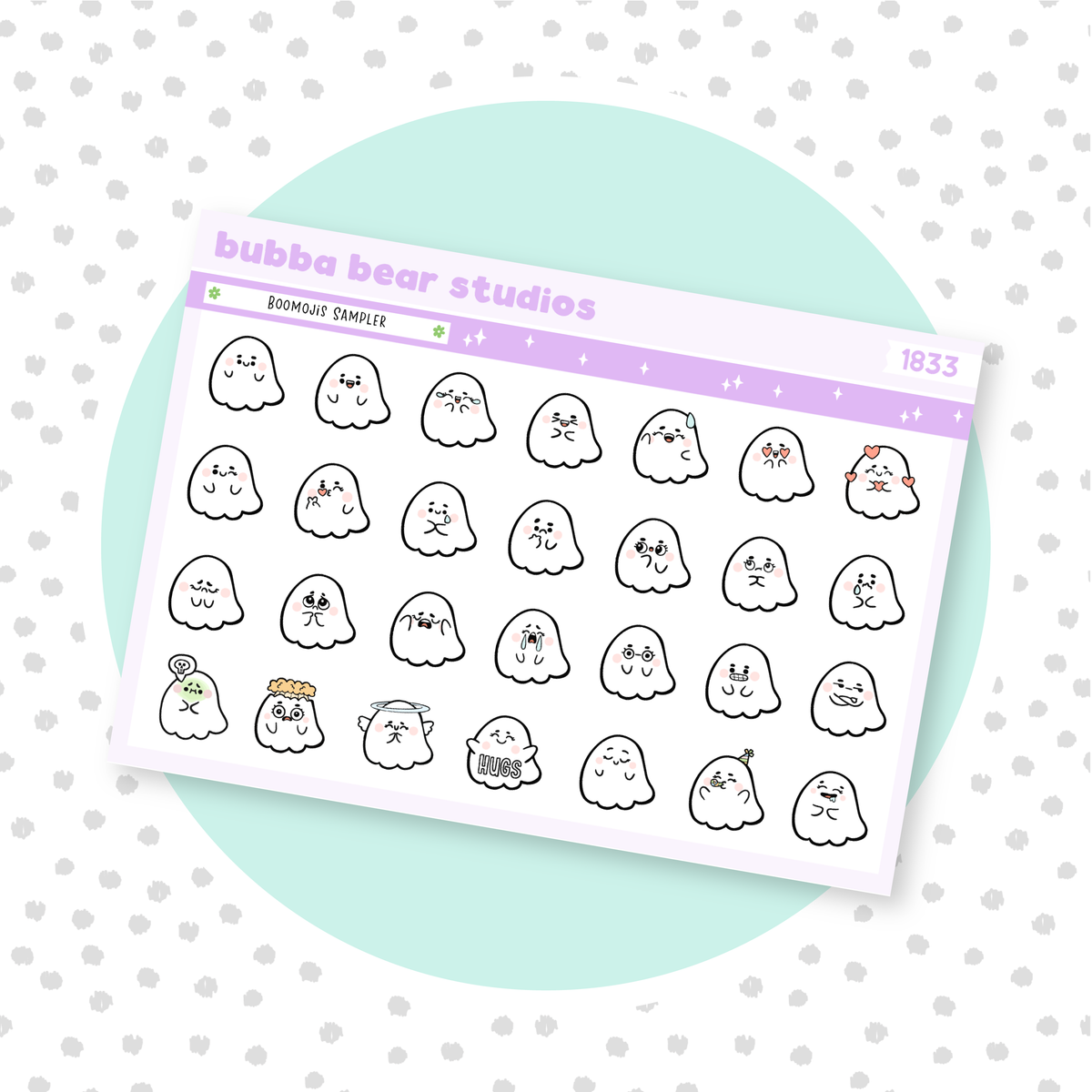 Boomoji sampler – Bubba Bear Studios