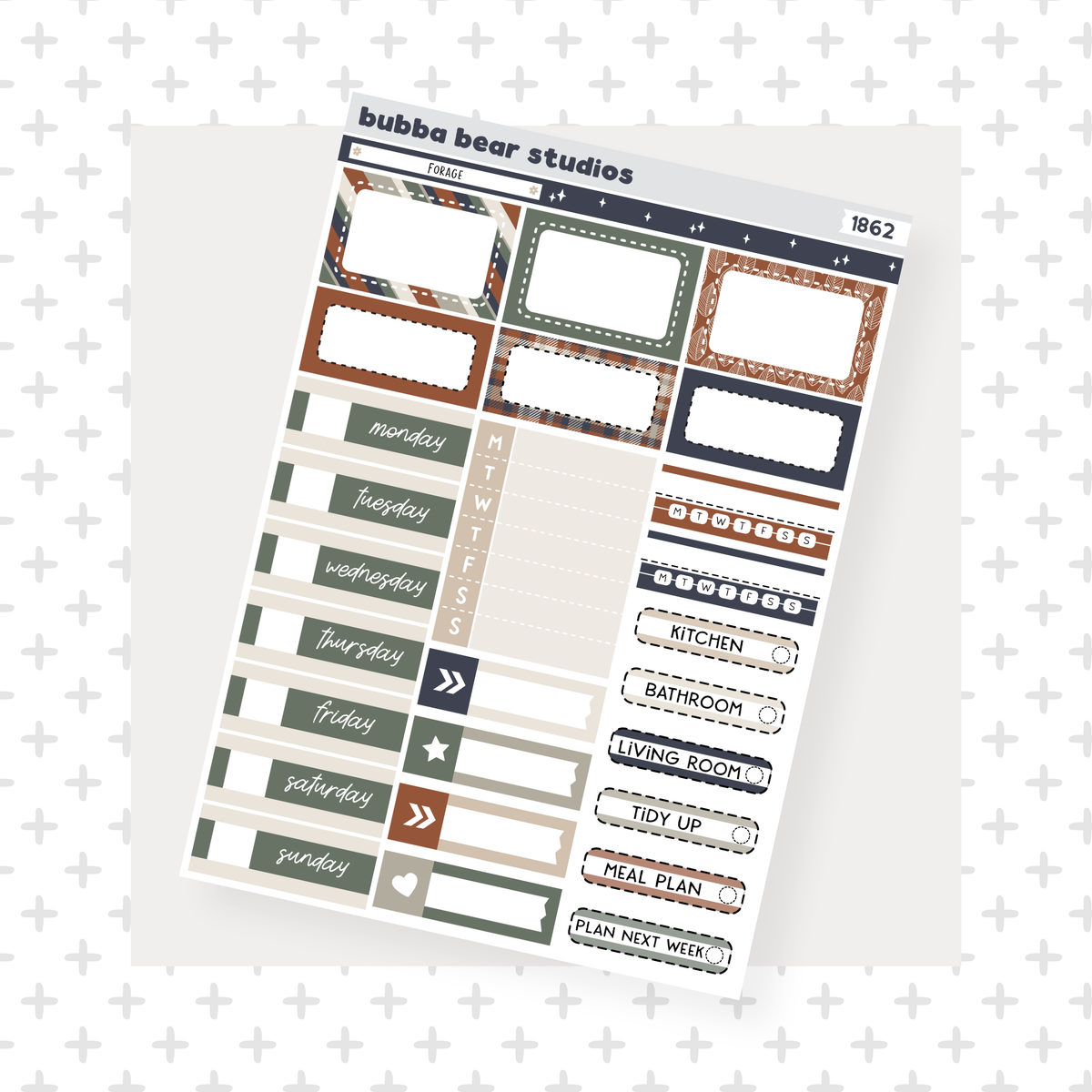 VERTICAL - Forage – Bubba Bear Studios