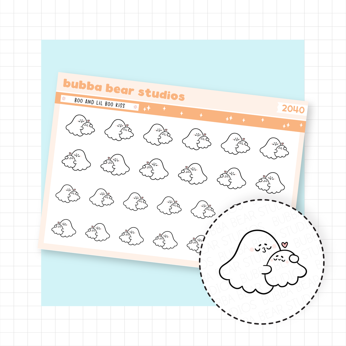 Boo and Lil' Boo Kiss – Bubba Bear Studios