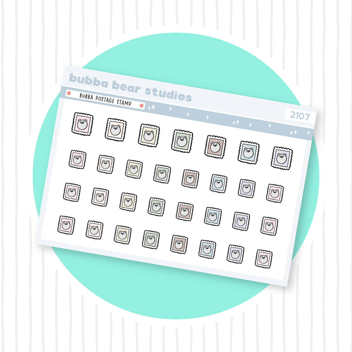 Bubba Postage Stamp – Bubba Bear Studios